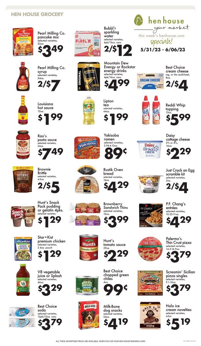 Hen House Weekly Ad May 31 – June 06, 2023