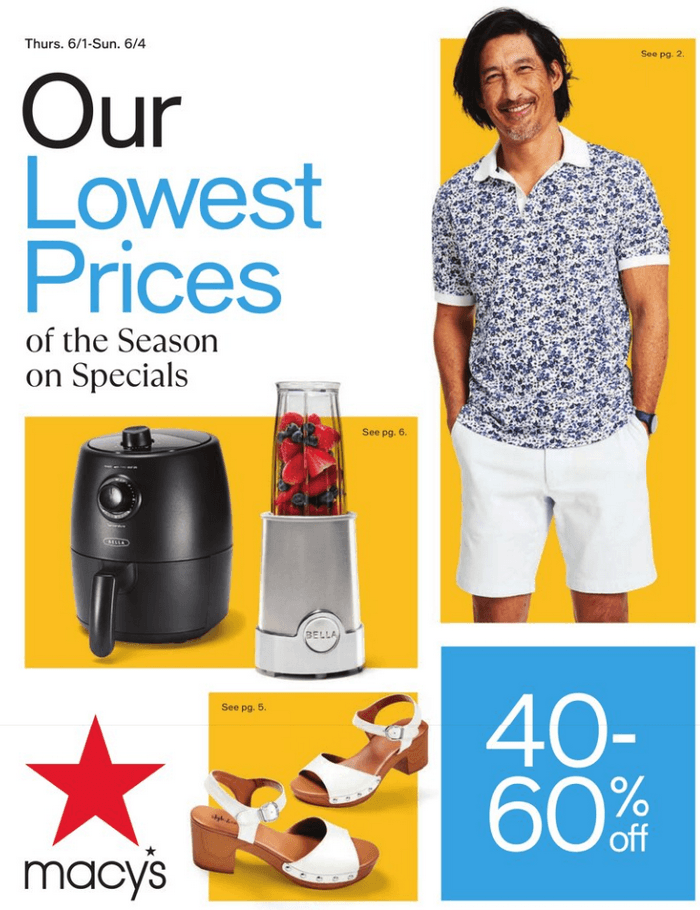 Macy's Weekly Ad Jun 01 – Jun 04, 2023 (Father's Day Promotion Included)