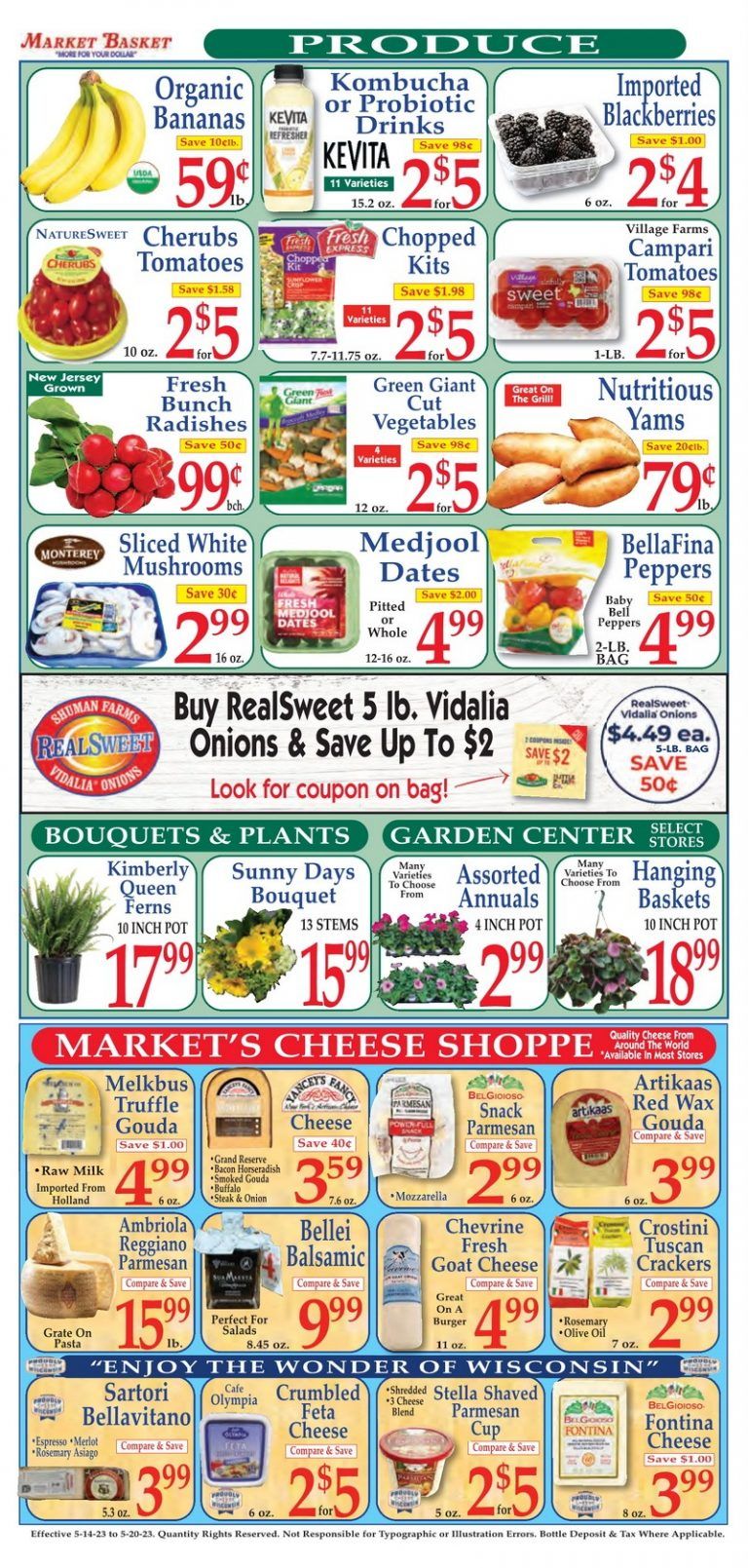 Market Basket Weekly Flyer May 14 – May 20, 2023