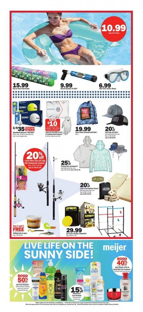 Meijer Summer Ad May 21 – Jun 03, 2023
