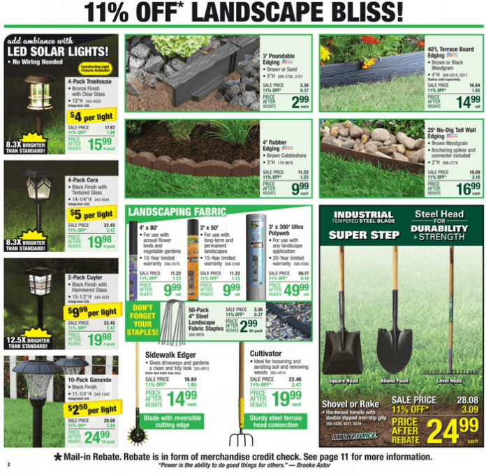 Menards Weekly Ad May 25 – Jun 04, 2023 (Memorial Day Promotion Included)