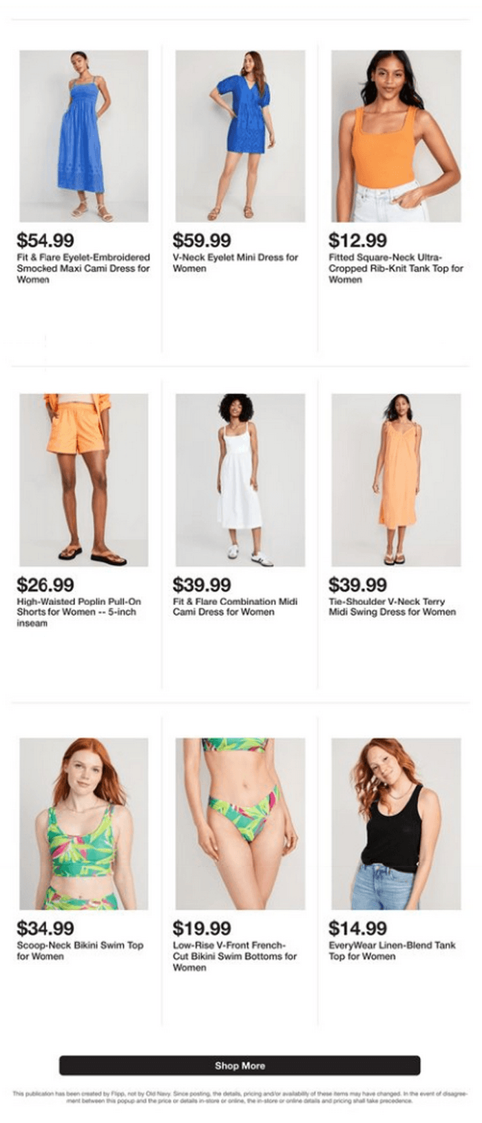 Old Navy Weekly Ad May 29 – June 05, 2023