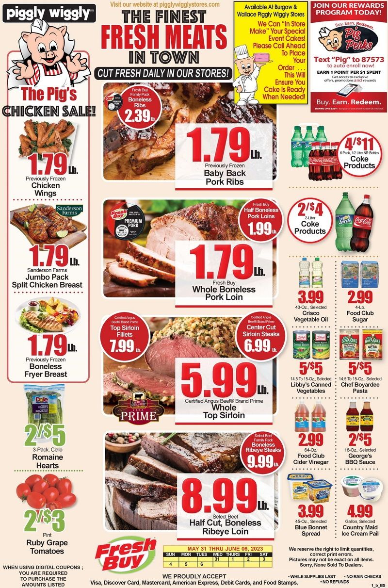 Piggly Wiggly Weekly Ad May 31 – June 06, 2023