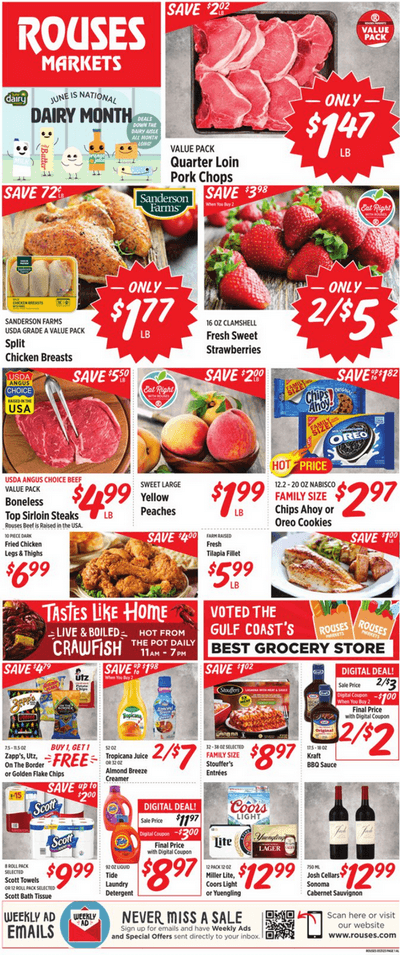Rouses Weekly Ad May 31 – Jun 07, 2023