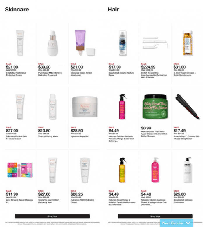 Ulta Beauty Weekly Ad May 15 – May 21, 2023
