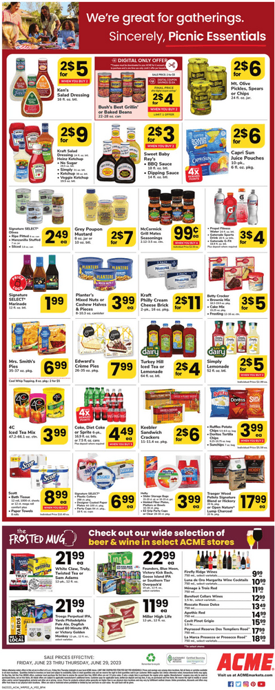 ACME Weekly Ad Jun 23 – Jun 29, 2023