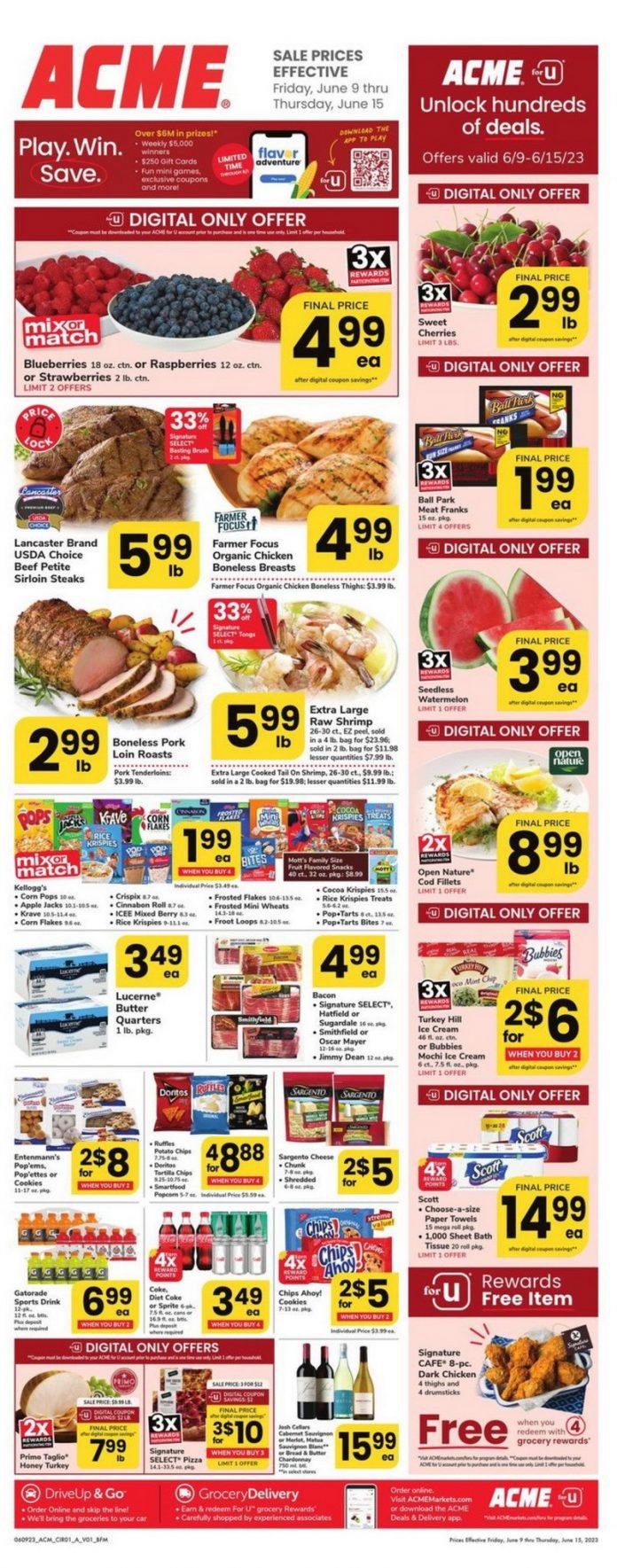 ACME Weekly Ad Jun 09 – Jun 15, 2023 ACME Weekly Ad Jun 09 – Jun 15, 2023
