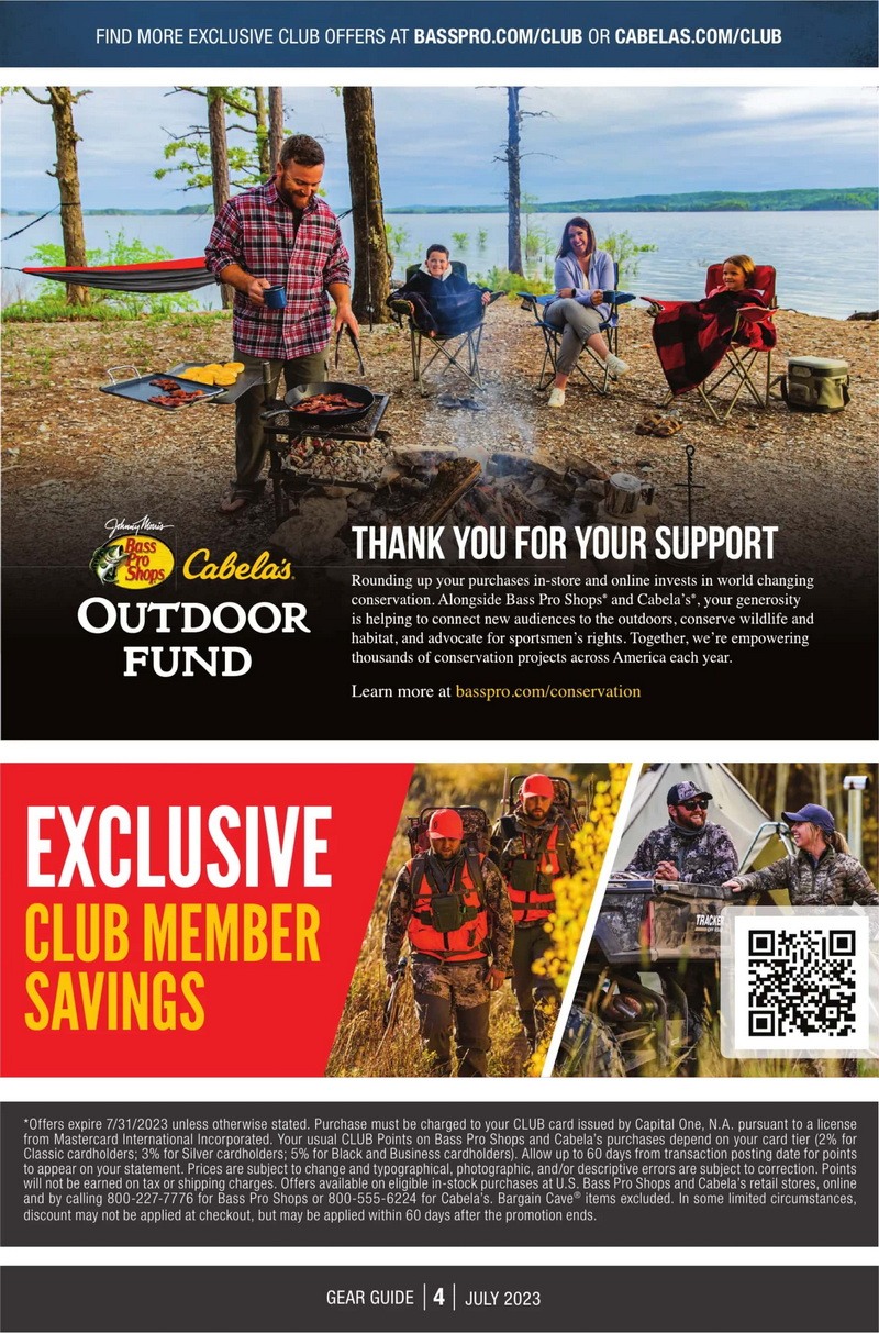 Bass Pro Shops Monthly Ad July 01 – July 31, 2023