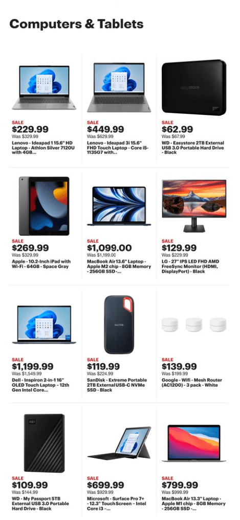 Best Buy Weekly Ad Jun 19 – Jun 26, 2023