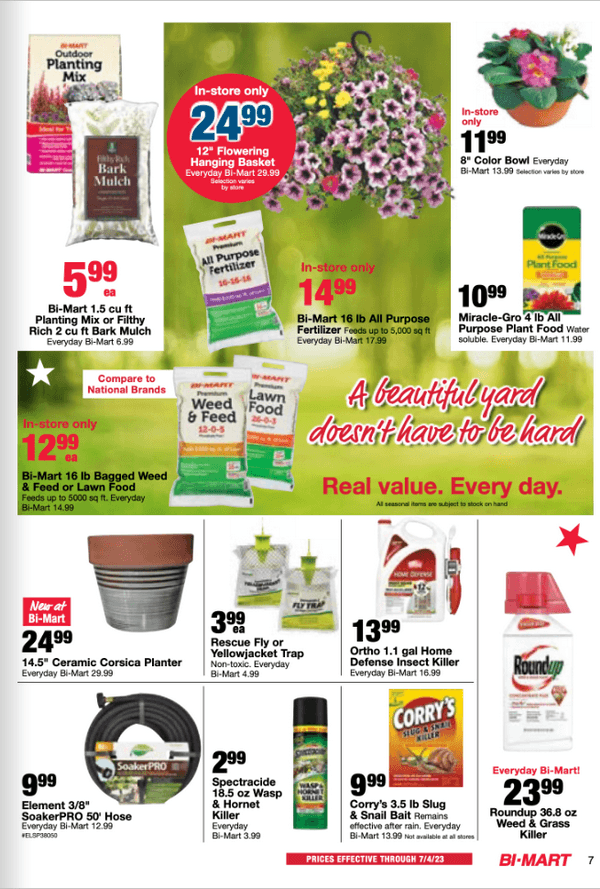 Bi-Mart Weekly Ad June 20 – July 04, 2023