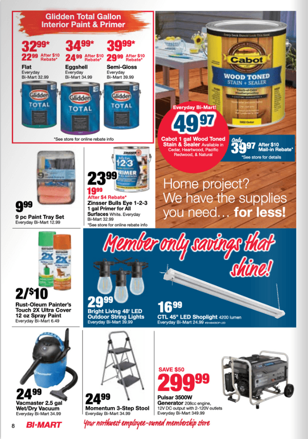 Bi-Mart Weekly Ad June 20 – July 04, 2023