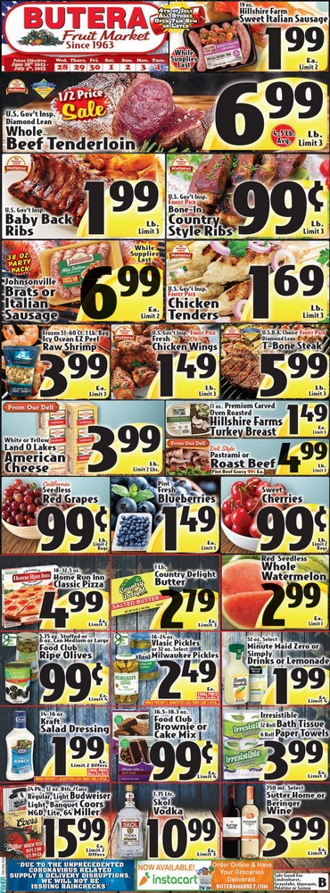 Butera Weekly Ad June 28 – July 04, 2023