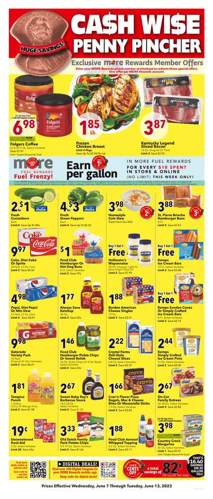 Cash Wise Weekly Ad Jun 07 – Jun 13, 2023