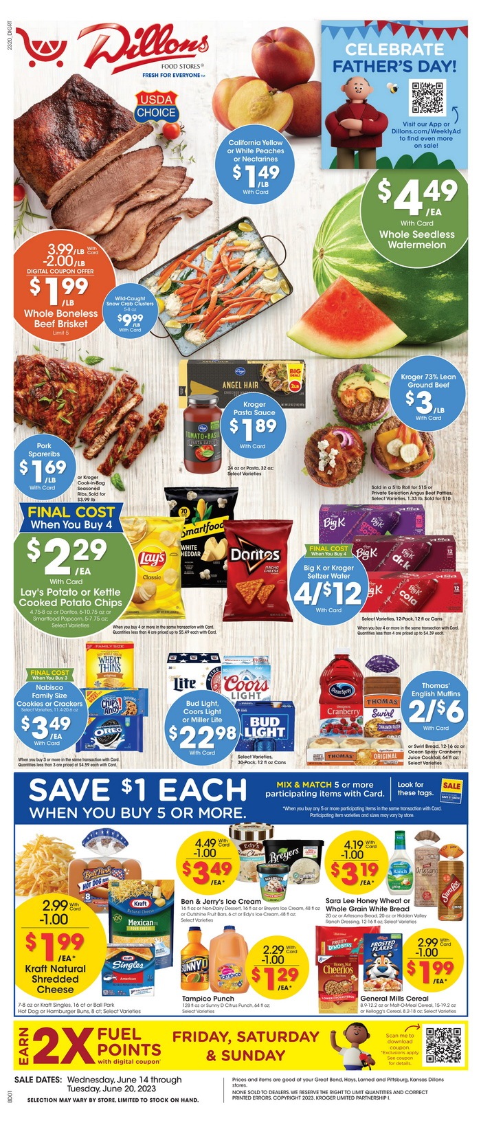 Dillons Weekly Ad June 14 – June 20, 2023