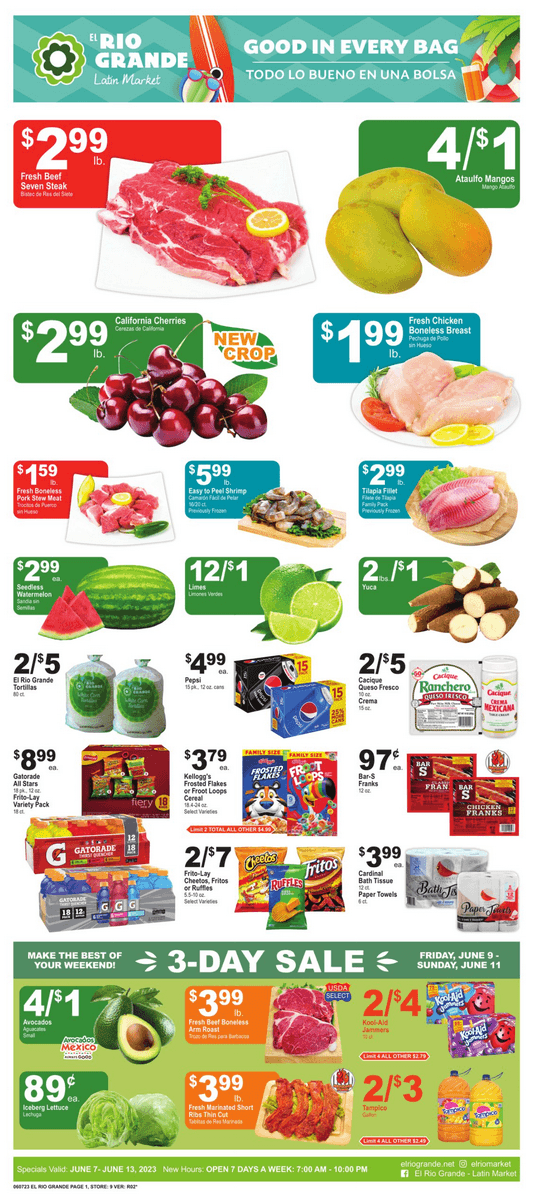 El Rio Grande Weekly Ad Jun 07 – Jun 13, 2023