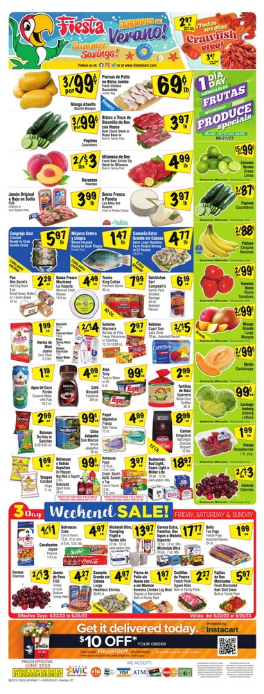 Fiesta Mart Weekly Ad Jun 21 – Jun 27, 2023
