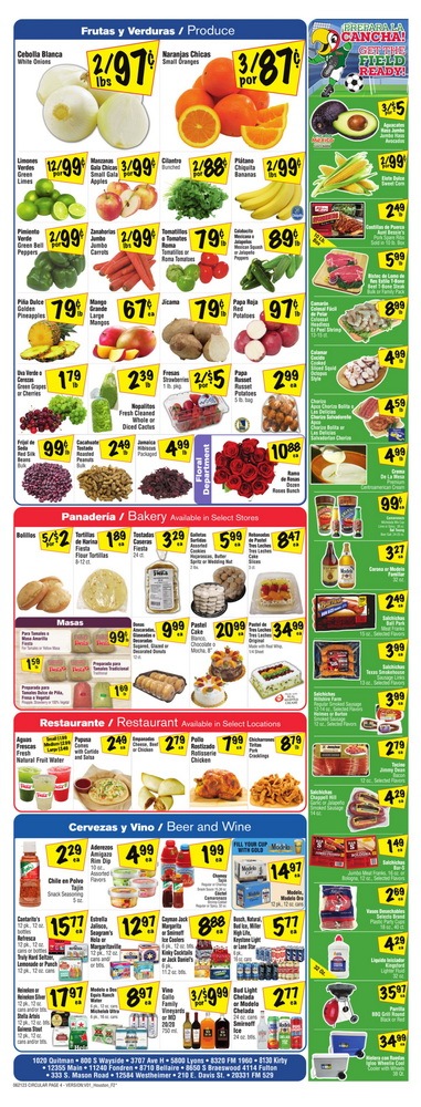 Fiesta Mart Weekly Ad Jun 21 – Jun 27, 2023