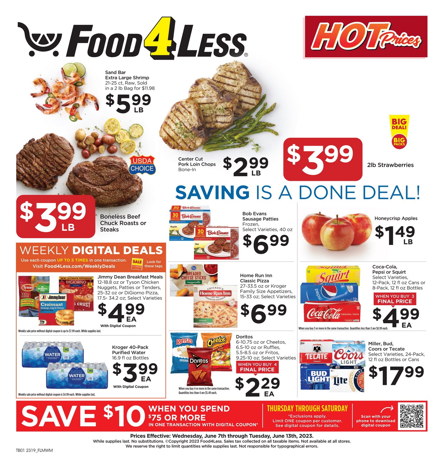 Food 4 Less Weekly Ad Jun 07 – Jun 13, 2023