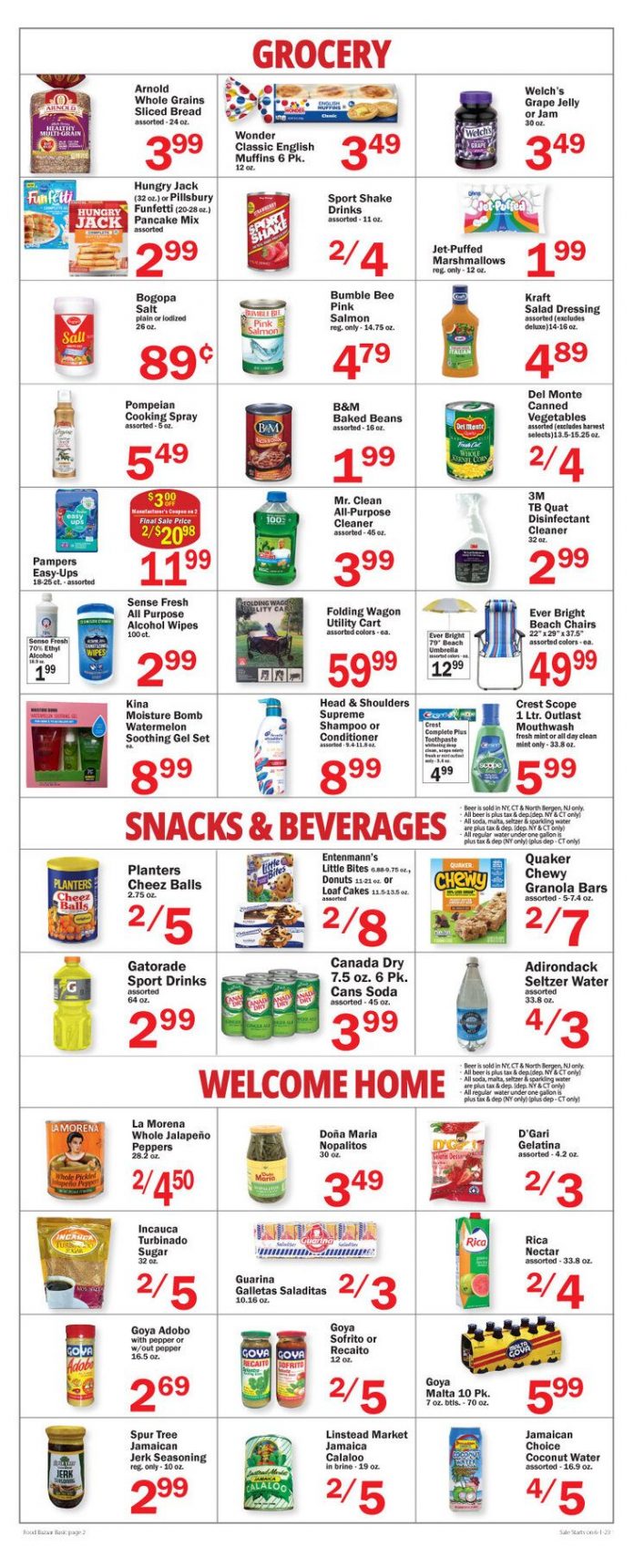 Food Bazaar Weekly Ad Jun 01 – Jun 07, 2023