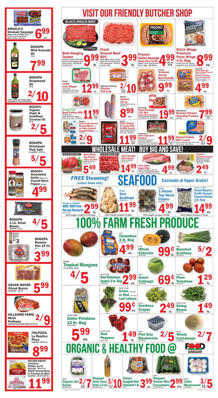 Food Bazaar Weekly Ad Jun 29 – Jul 05, 2023 (Independence Day Promotion Included)