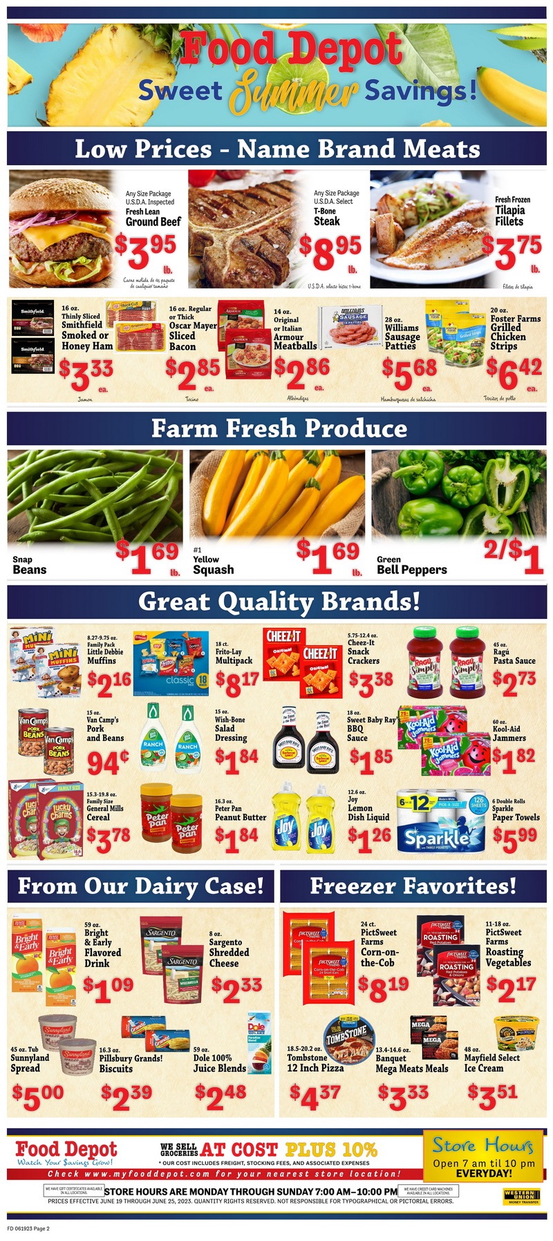 Food Depot Weekly Ad June 19 – June 25, 2023