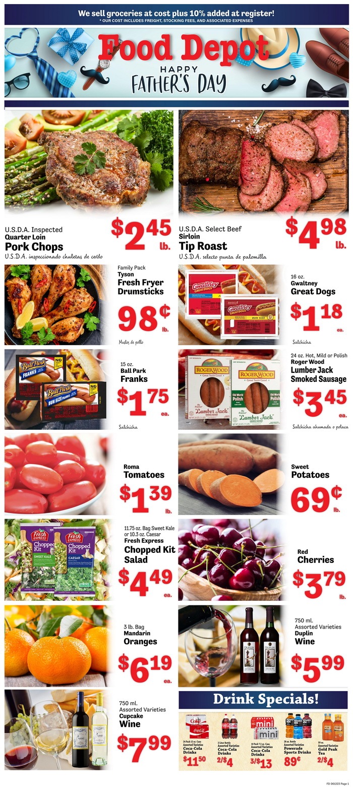 Food Depot Weekly Ad June 12 – June 18, 2023 (Father's Day Promotion Included)