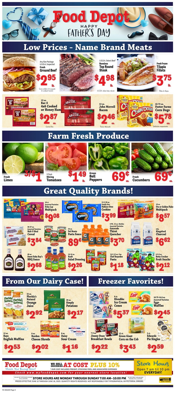 Food Depot Weekly Ad June 12 – June 18, 2023 (Father's Day Promotion ...