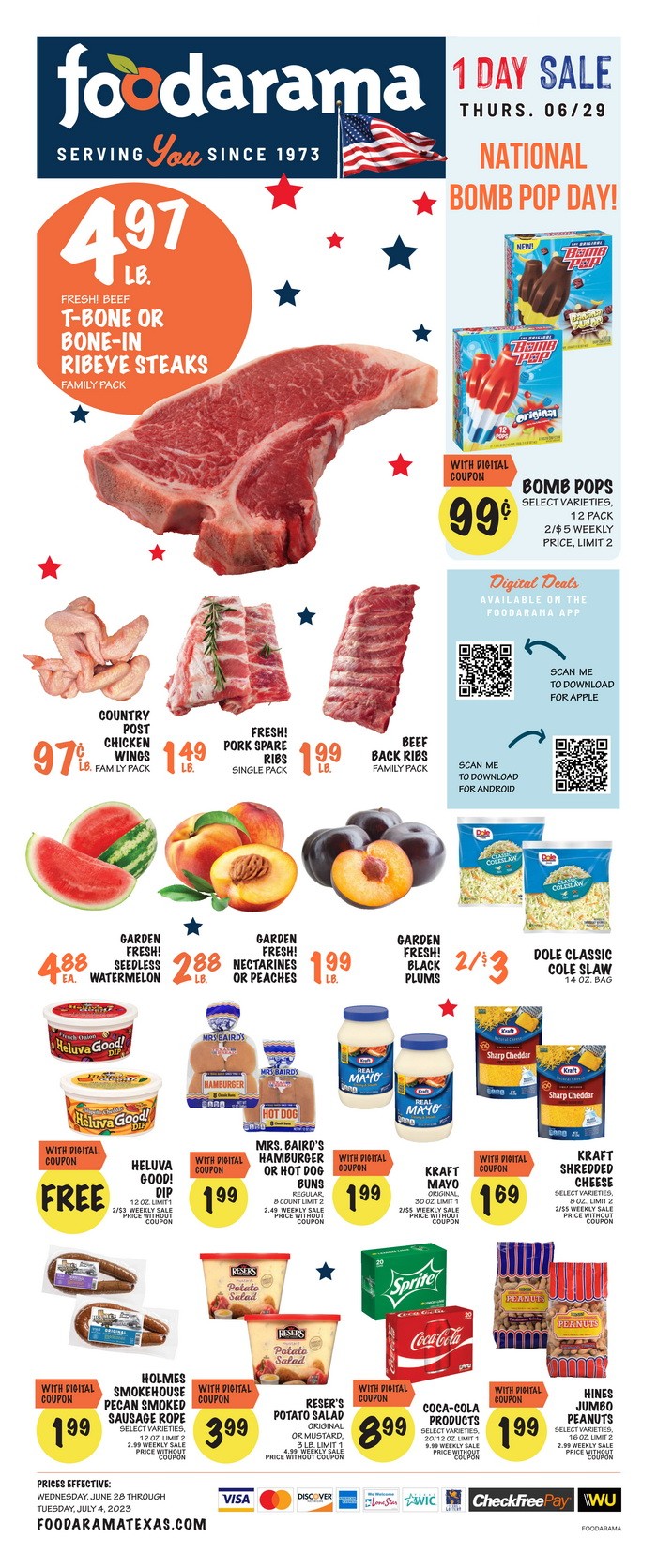 Foodarama Weekly Ad June 28 – July 04, 2023