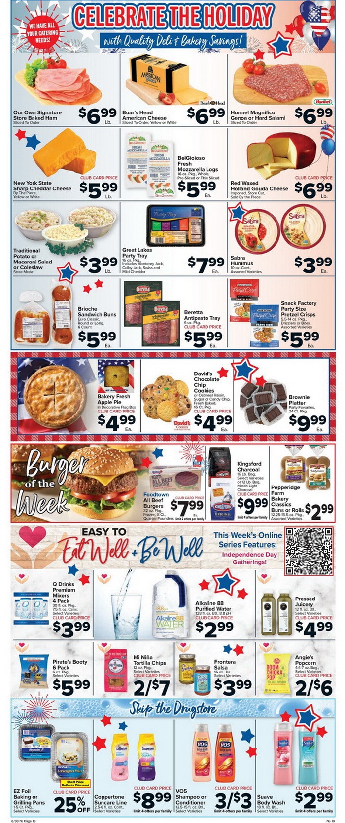 Foodtown Weekly Ad June 30 – July 06, 2023 (Independence Day Promotion Included)
