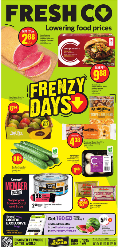 Freshco Weekly Ad Jun 22 – Jun 28 2023