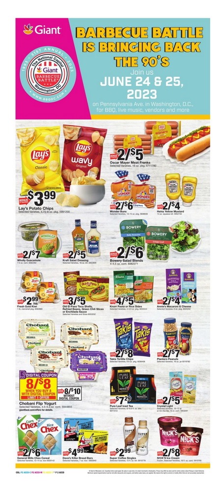 Giant Food Weekly Flyer June 09 – June 15, 2023