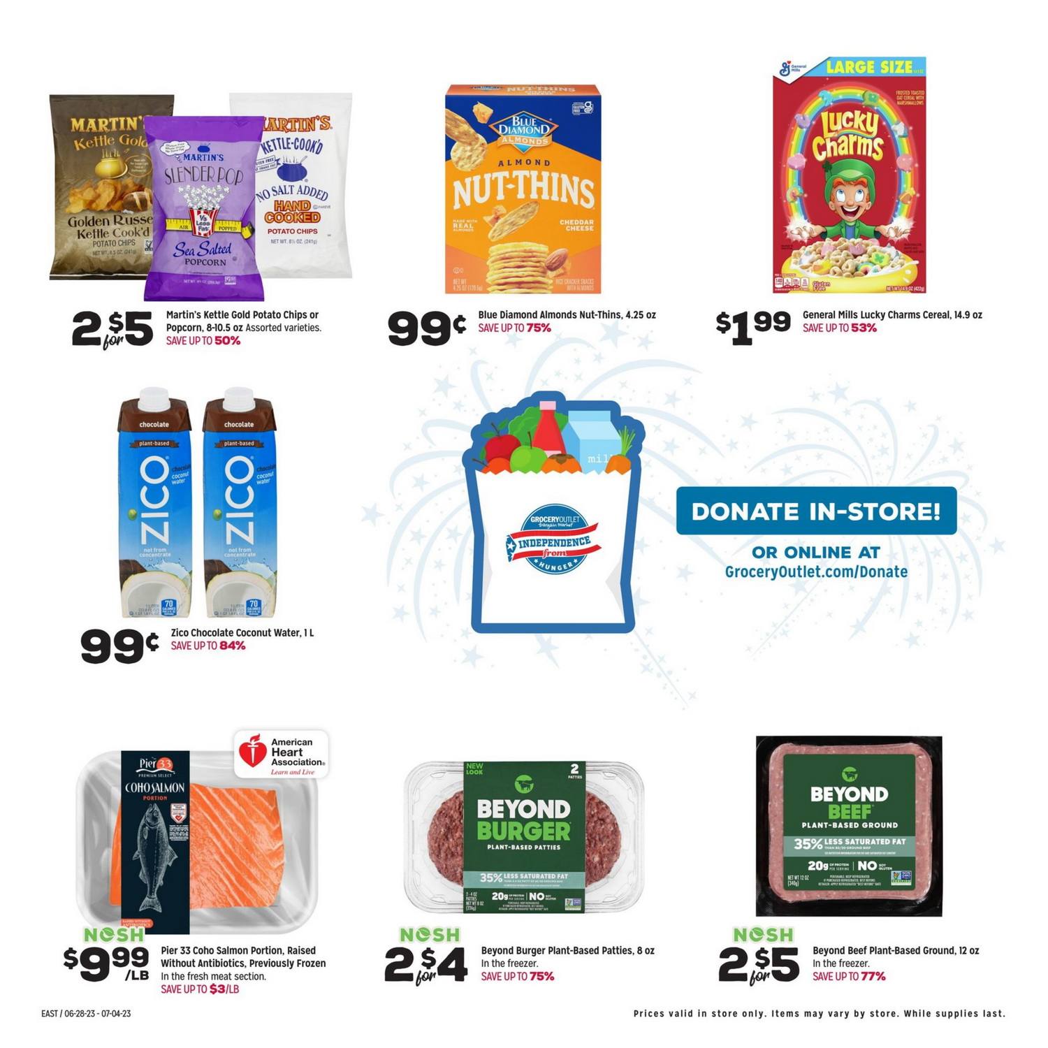 Grocery Outlet Weekly Ad Jun 28 – Jul 04, 2023 (Independence Day ...