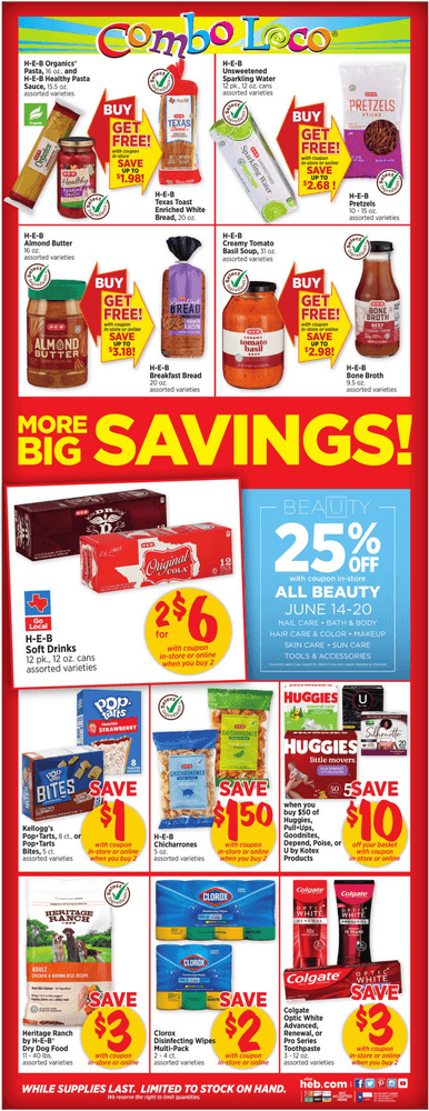 HEB Weekly Ad Jun 14 – Jun 20, 2023