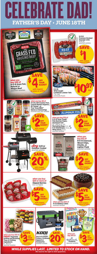 HEB Weekly Ad Jun 14 – Jun 20, 2023