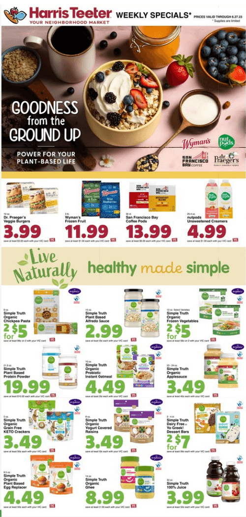 Harris Teeter Weekly Ad Jun 21 – Jun 27, 2023