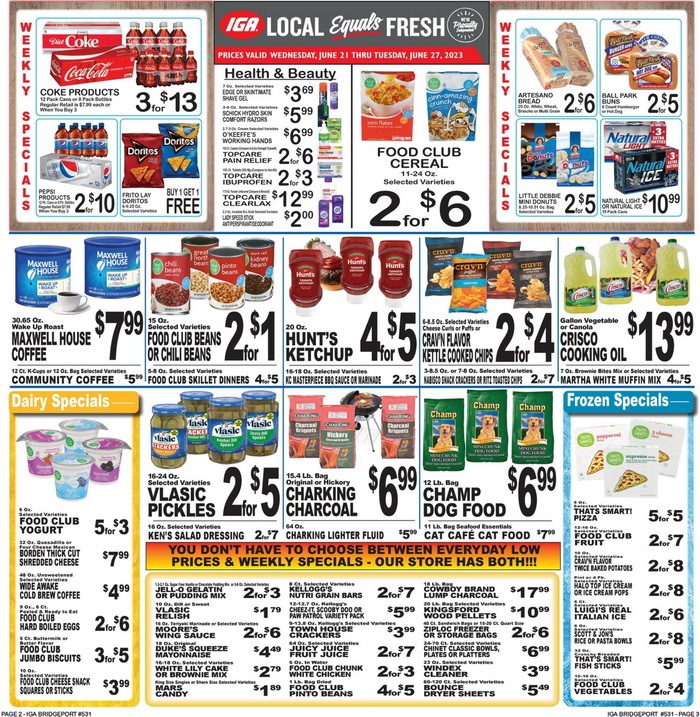 IGA Weekly Ad June 21 – June 27, 2023