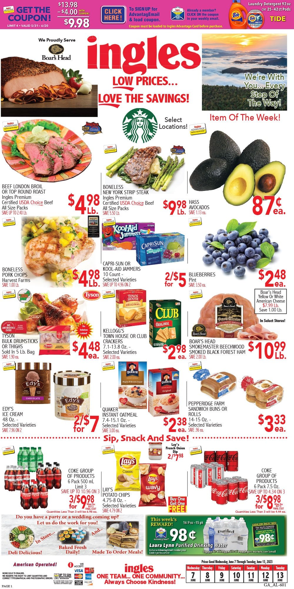Ingles Weekly Ad Jun 07 – Jun 13, 2023