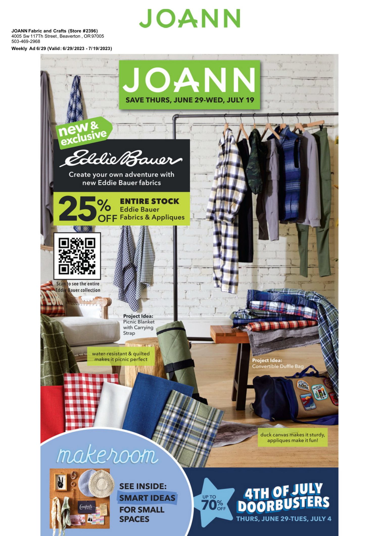 Jo-Ann Weekly Ad Jun 29 – Jul 19, 2023 (Independence Day Promotion Included)
