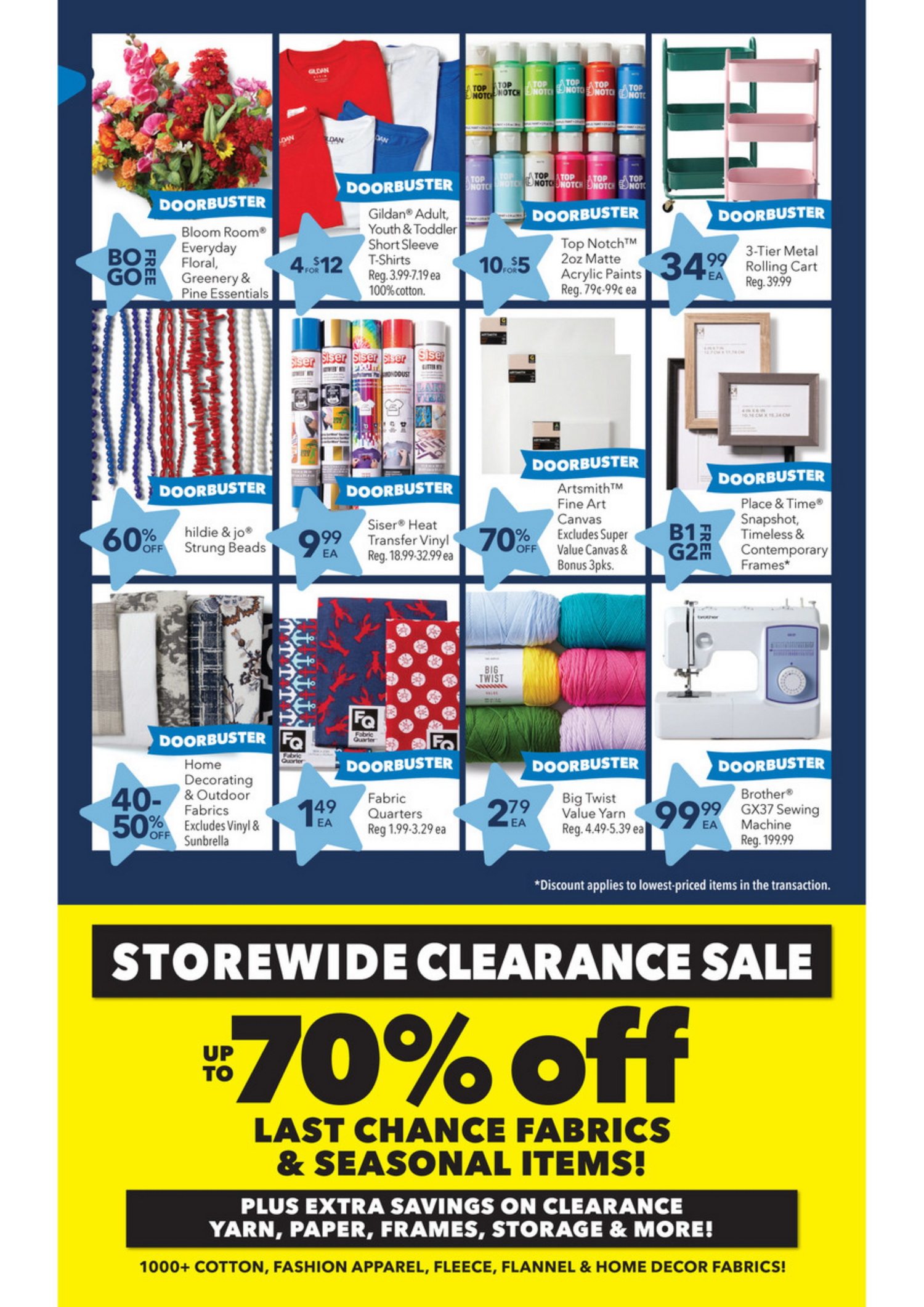 Jo-Ann Weekly Ad Jun 29 – Jul 19, 2023 (Independence Day Promotion Included)