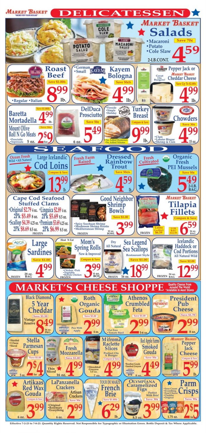 Market Basket Weekly Flyer July 02 – July 08, 2023 (Independence Day ...