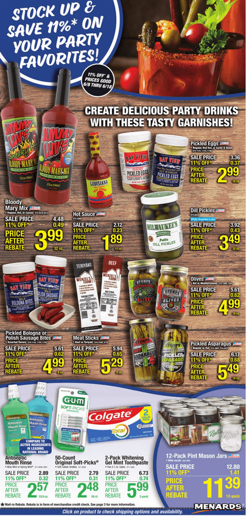 Menards Home Essentials Sale Jun 07 – Jun 18, 2023