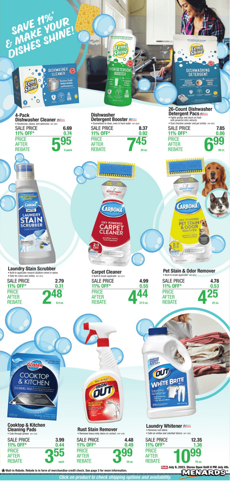 Menards Home Essentials Sale June 29 – July 09, 2023