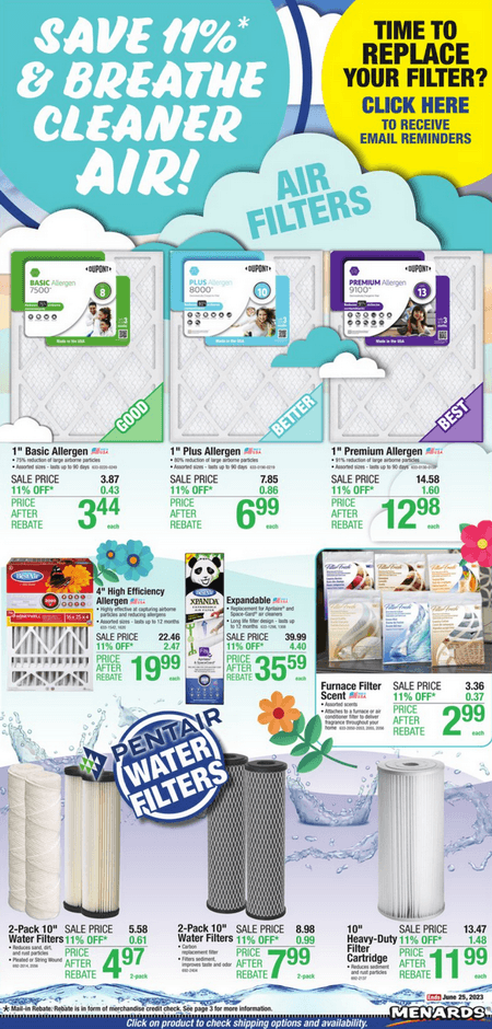 Menards Home Essentials Sale Jun 14 – Jun 25, 2023