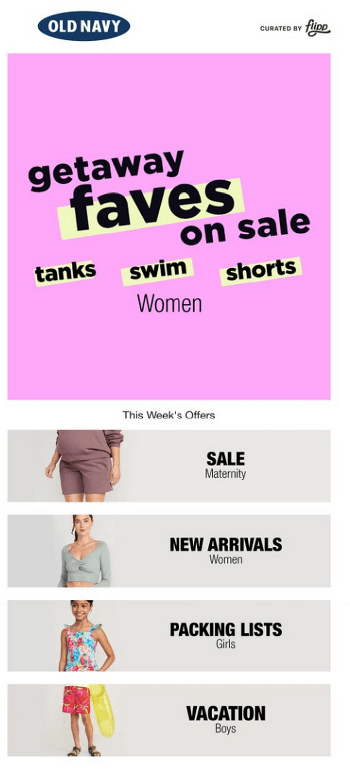 Old Navy Weekly Ad June 05 – June 12, 2023