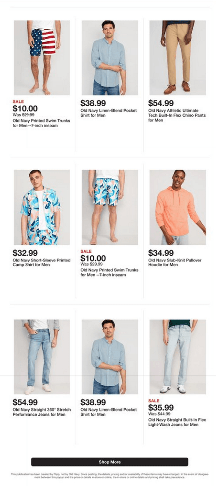 Old Navy Weekly Ad June 05 – June 12, 2023