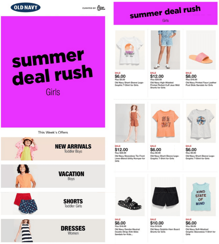Old Navy Weekly Ad June 19 – June 26, 2023