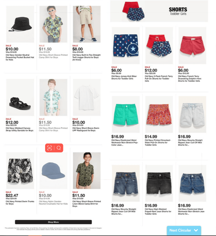 Old Navy Weekly Ad June 19 – June 26, 2023