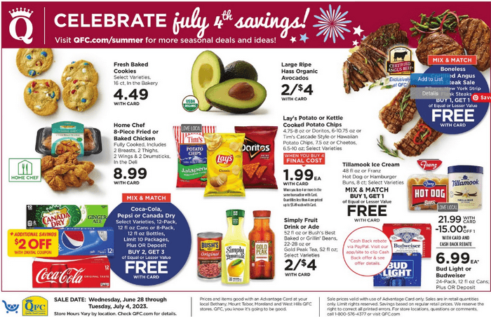QFC Weekly Ad June 28 – July 04, 2023