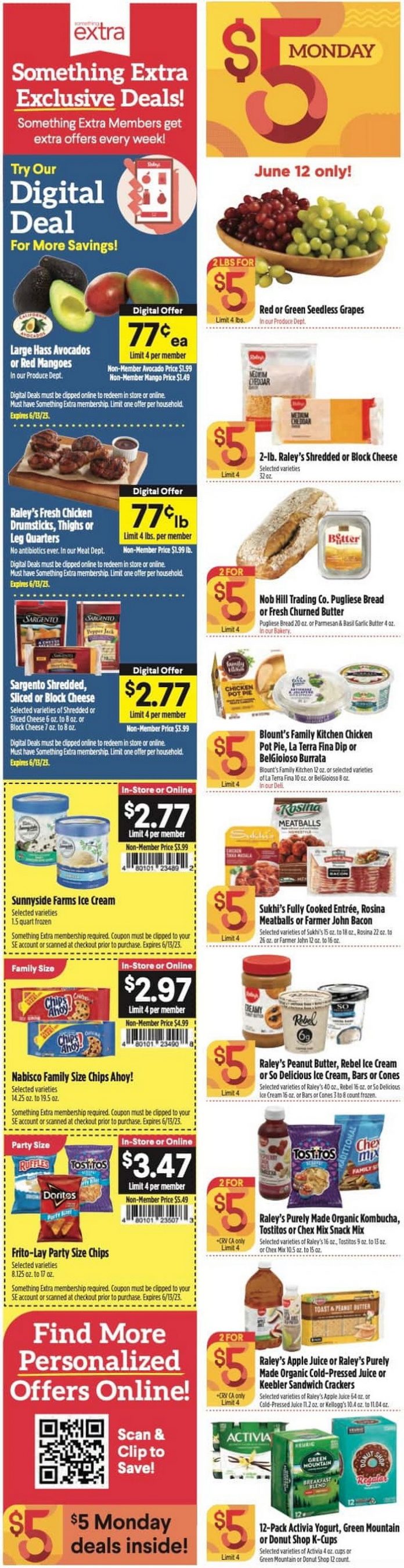 Raley's Supermarkets Weekly Ad June 07 – June 13, 2023