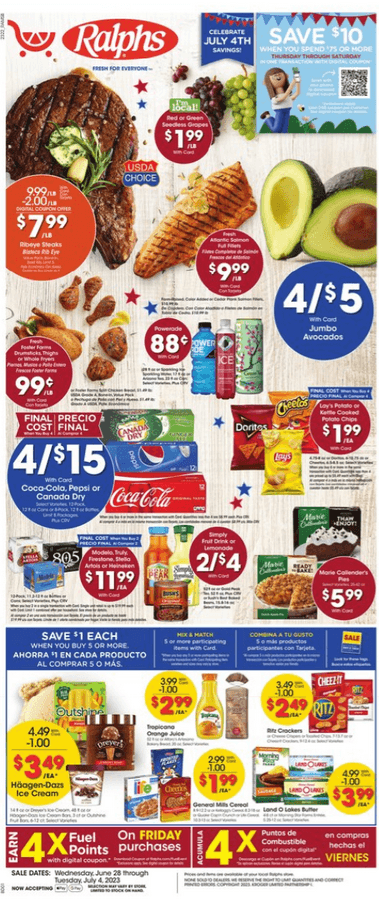 Ralphs Weekly Ad June 28 – July 04, 2023